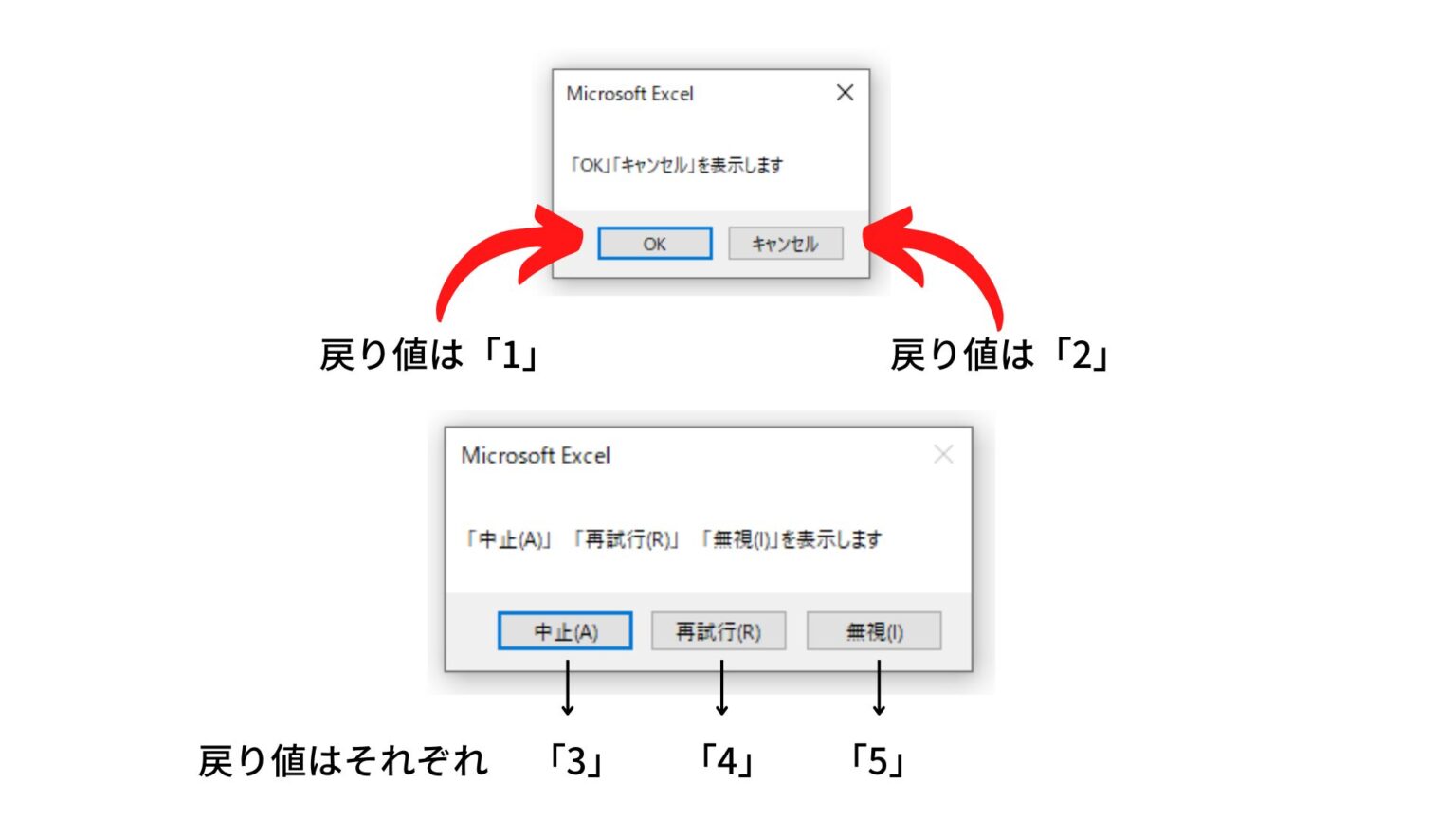 ExcelVBAのMsgBoxの組み込み定数編｜プログラミング学習 おすすめ書籍情報発信 パソコン初心者 エンジニア希望者 新人エンジニア ...