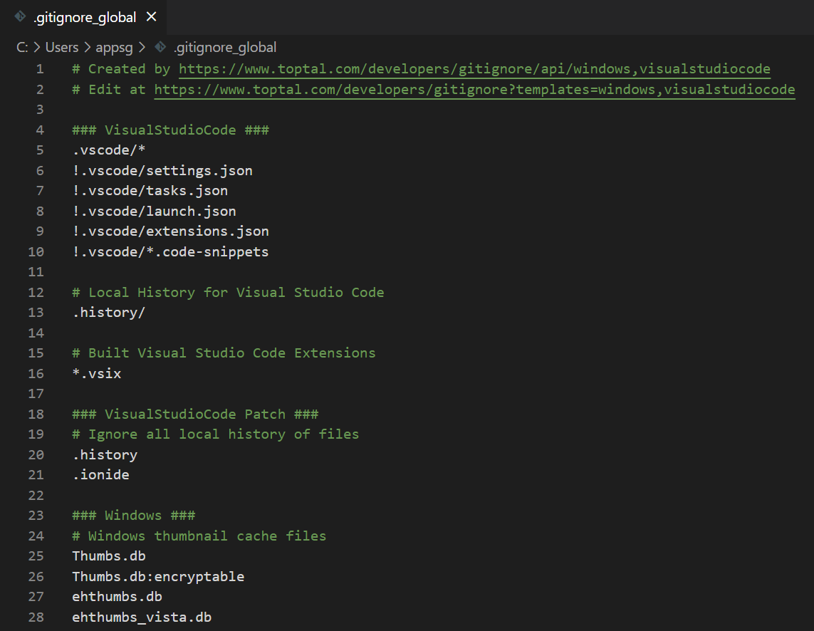 Git 「.gitignore」「.gitignore_global」の設定（Gitに管理させないファイルの設定）｜プログラミング学習 ...