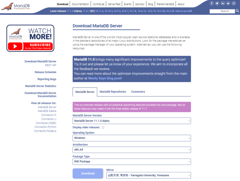 データベース（Part.10）｜ MariaDBのインストール（Windows版）｜プログラミング学習 おすすめ書籍情報発信 パソコン初心者 エンジニア希望者 新人エンジニア IT業界への就職 ...